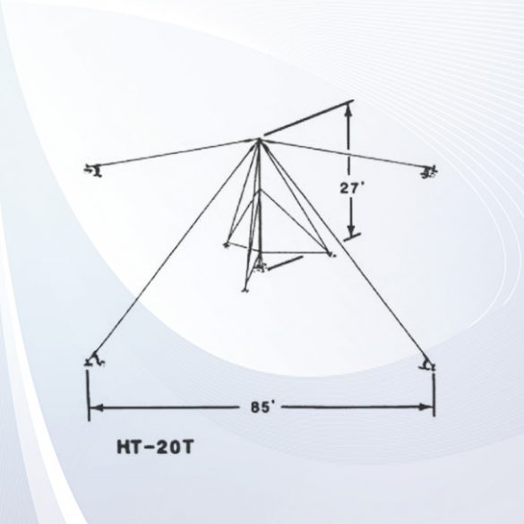 HT-20T HF Transportable Short Range Antenna 2 Element 2-30 MHz ...